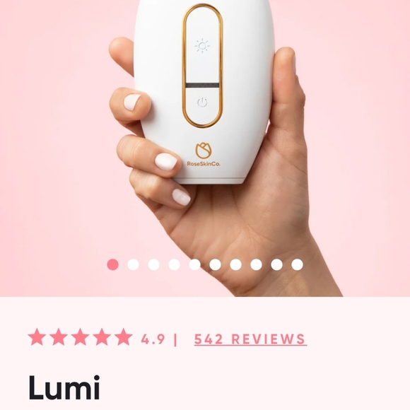 Rose Skin Co | Bath & Body | Salon Grade Ipl Hair Removal Device Lumi ...